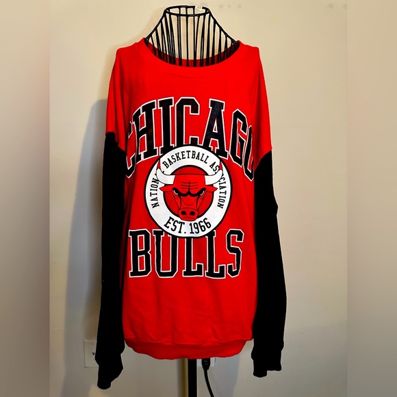 NBA | Sweaters | Vintage Chicago Bulls Crewneck | Poshmark
